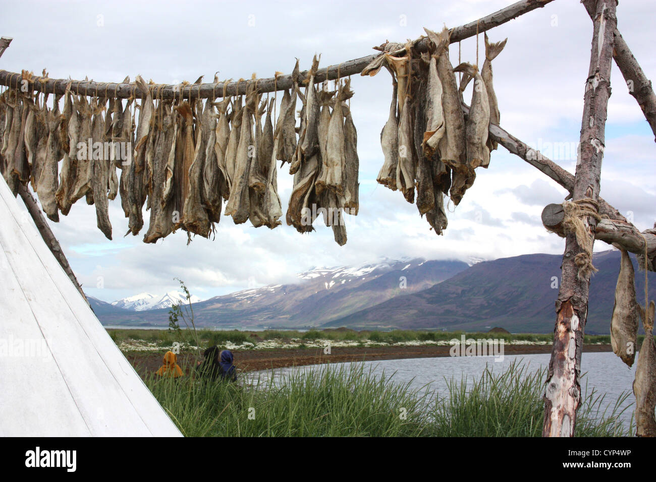 Gasir Viking village , Iceland Stock Photo - Alamy