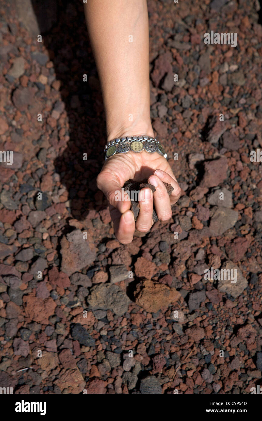 Hand volcanic hi-res stock photography and images - Alamy