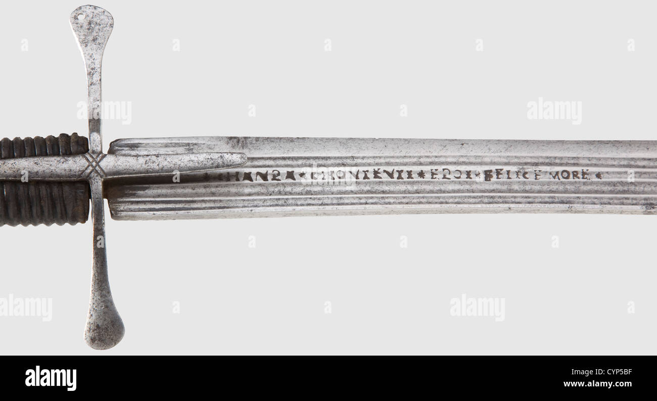 A Polish/Hungarian hussar's sabre, 2nd half of 17th century. Slightly ...