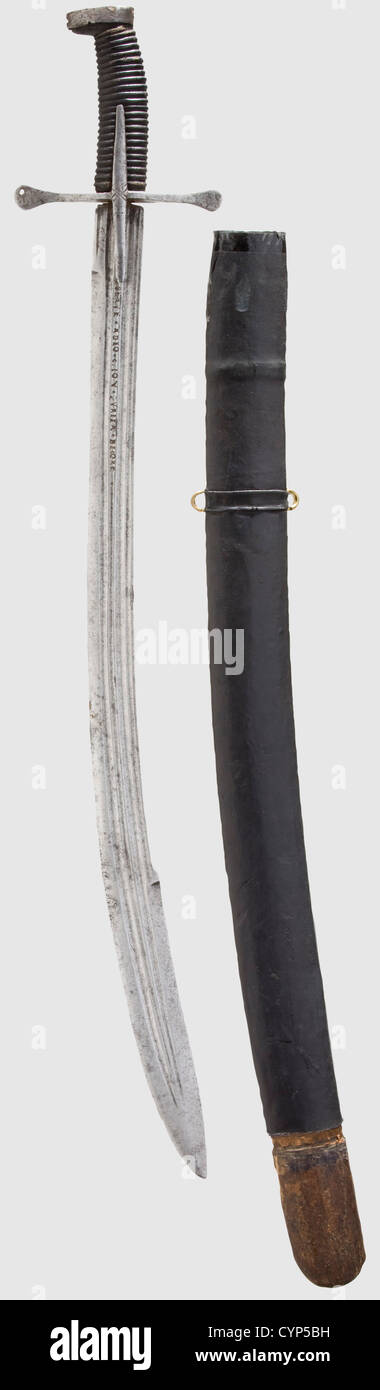 A Polish/Hungarian hussar's sabre, 2nd half of 17th century. Slightly ...