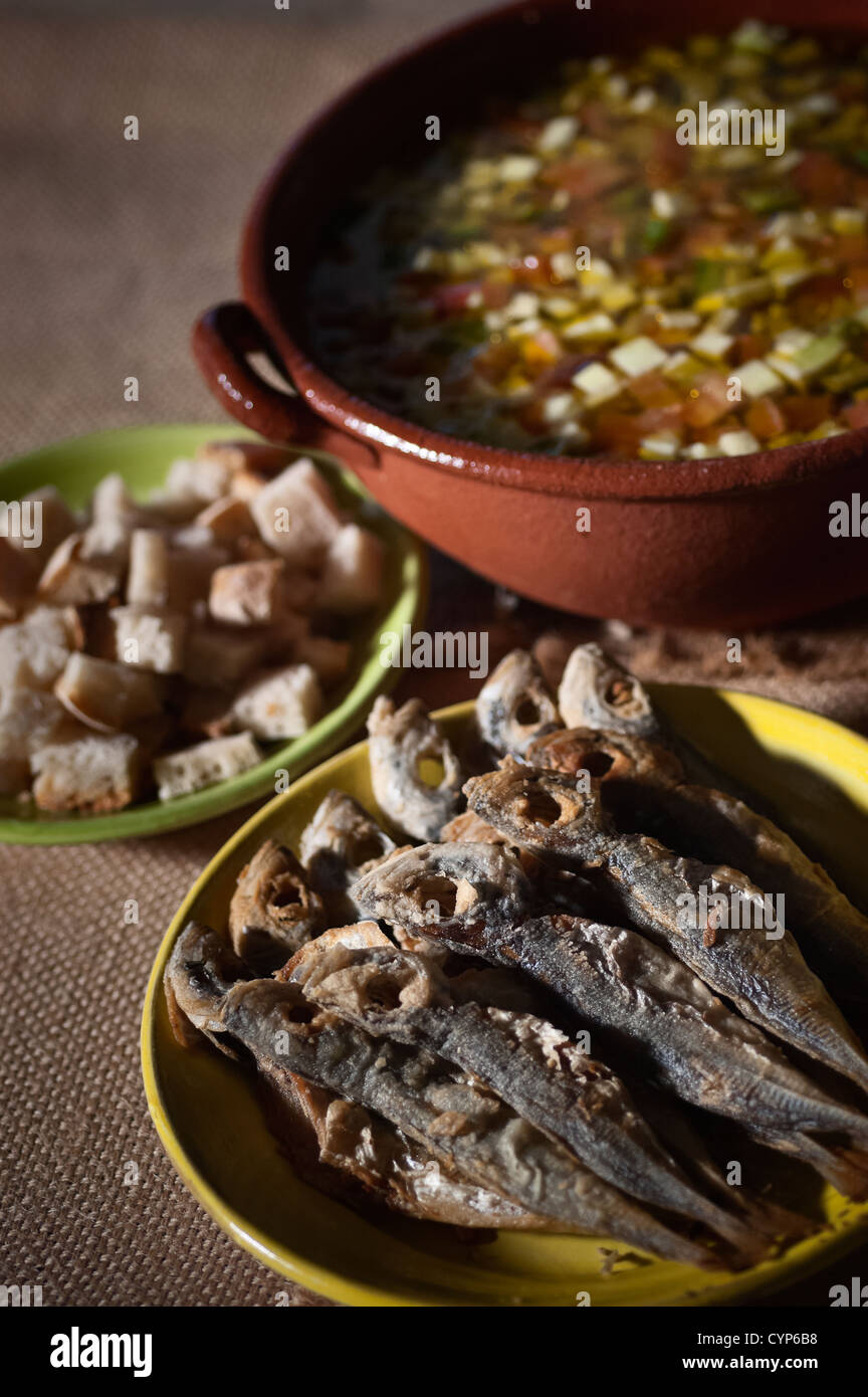 Real food photographed on location in traditional portuguese ...