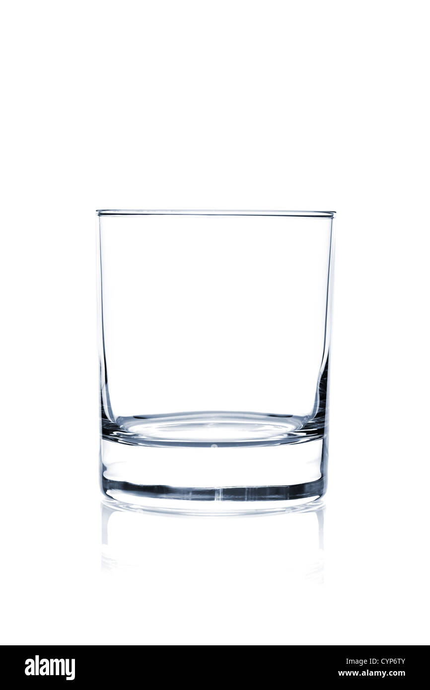 Cocktail Glass Collection - Classic Old Fashioned. Isolated on white ...