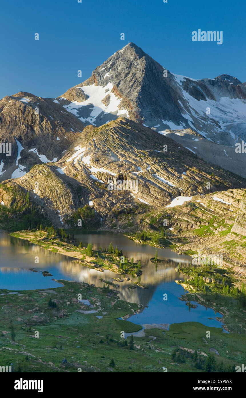 Russell Peak and Limestone Lakes Basin, Height-of-the-Rockies ...