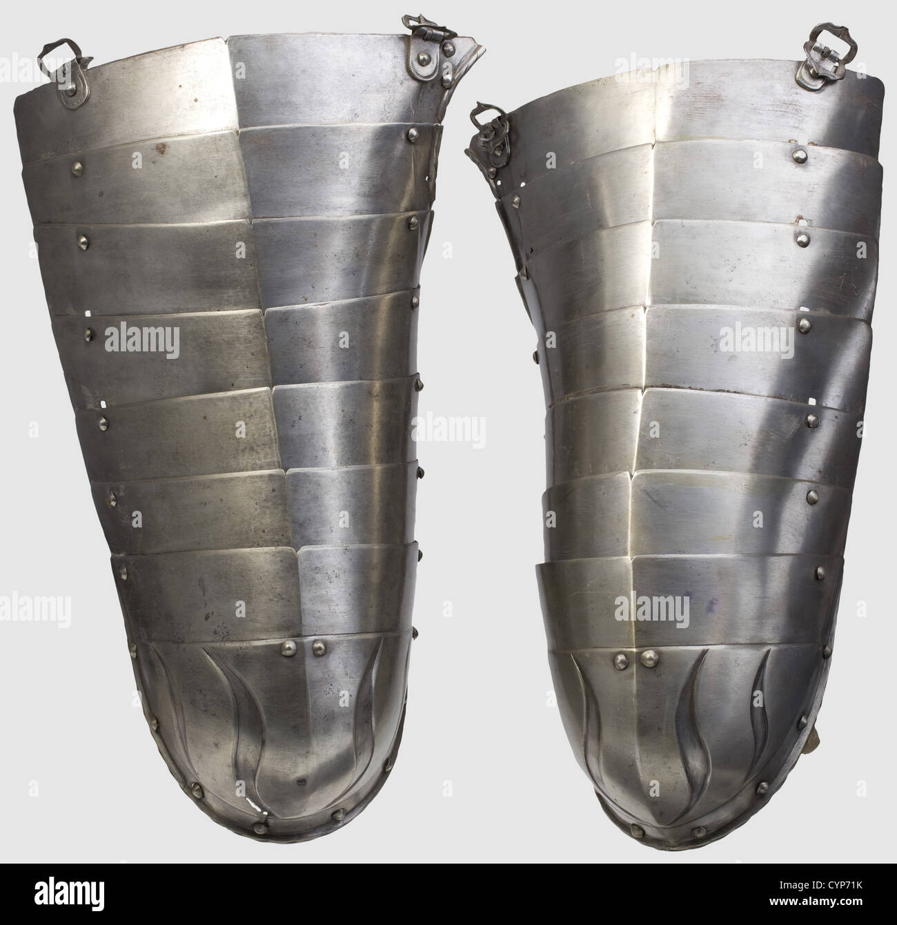 A pair of tassets,for a three-quarter armour,mid-16th century ...