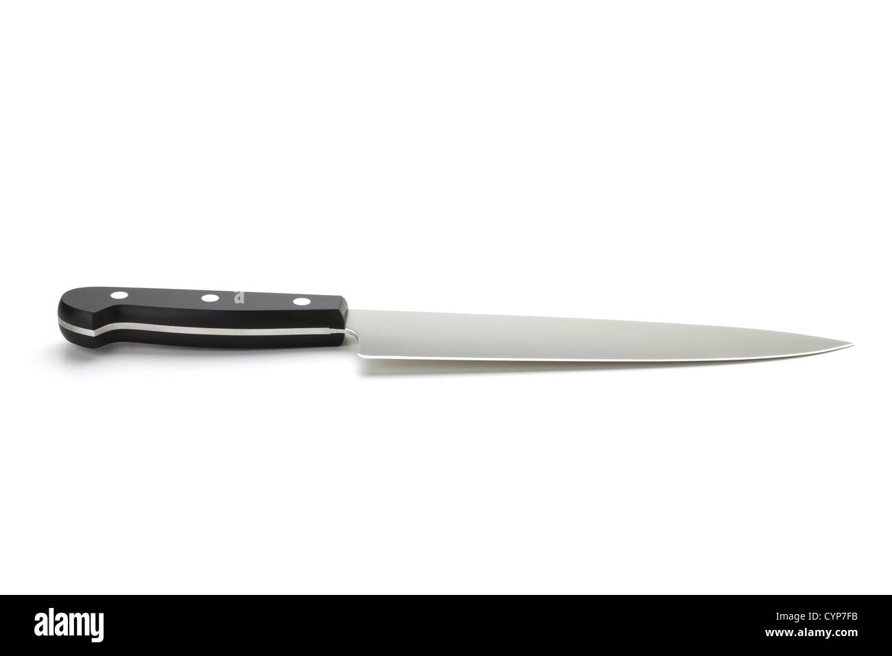 Chef knife. Isolated on white background Stock Photo - Alamy