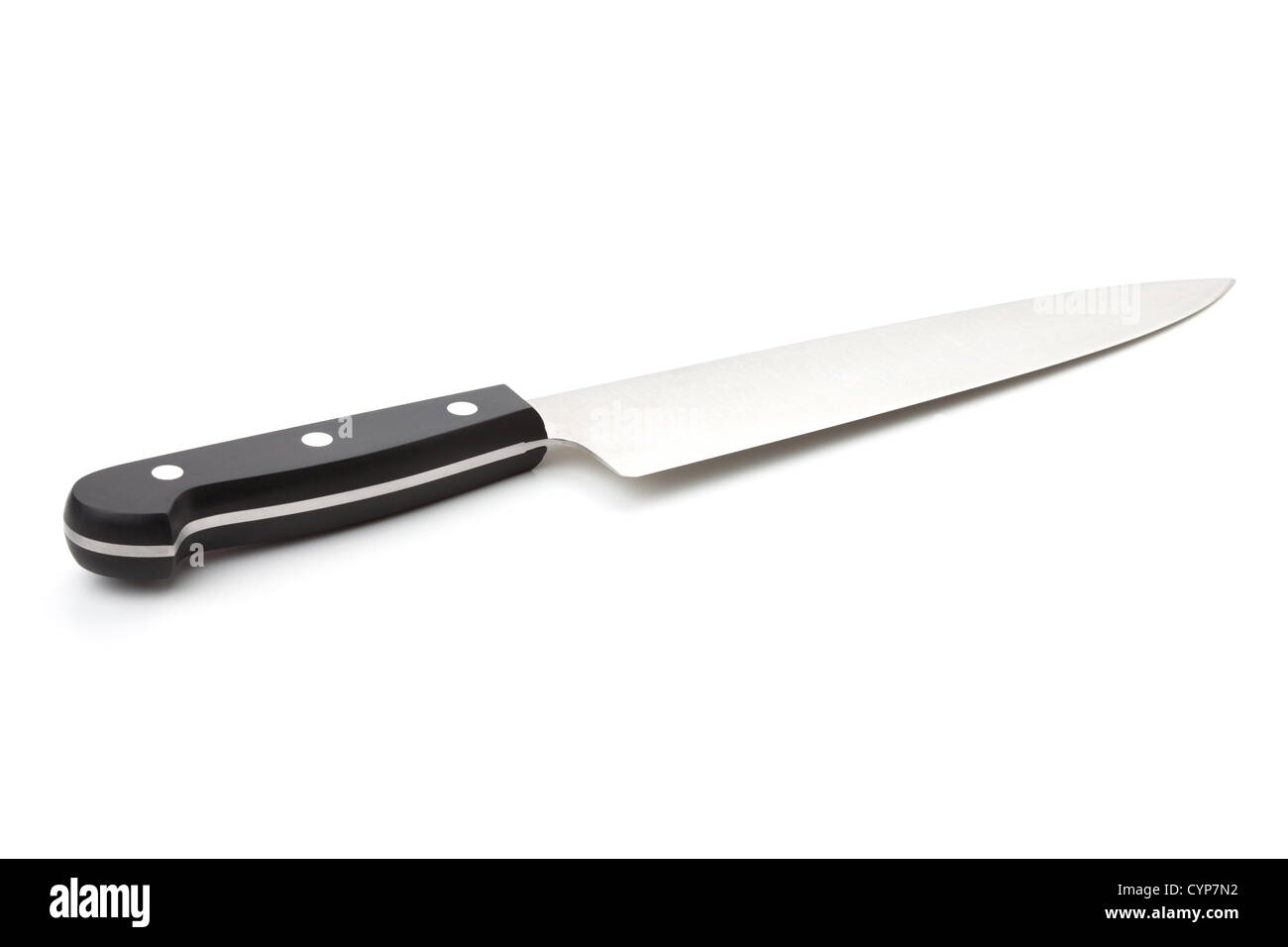 Chef knife. Isolated on white background Stock Photo - Alamy