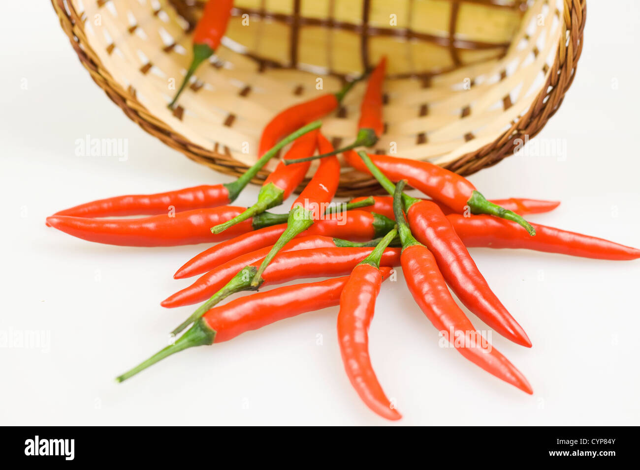Baskets of red pepper hi-res stock photography and images - Alamy