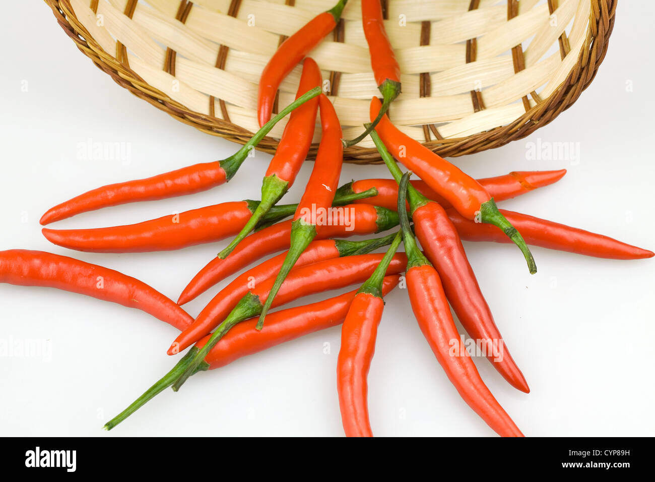 Baskets of red pepper hi-res stock photography and images - Alamy