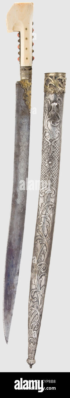 An ottoman silver mounted yatagan hi-res stock photography and images ...