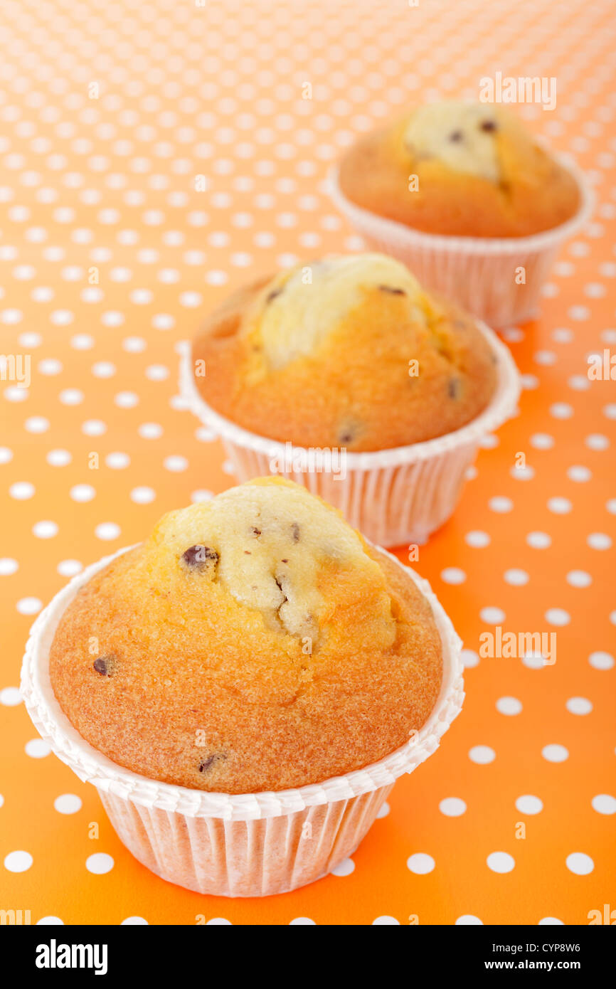 Three muffins hi-res stock photography and images - Alamy