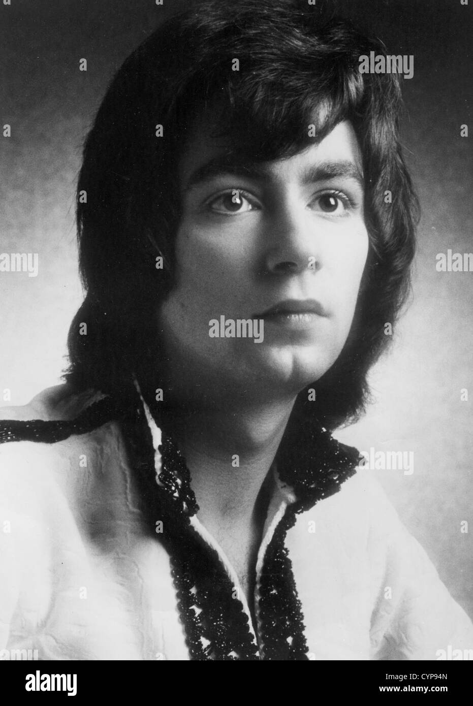 BARRY BLUE Promotional photo of UK singer/songwriter about 1973 Stock ...