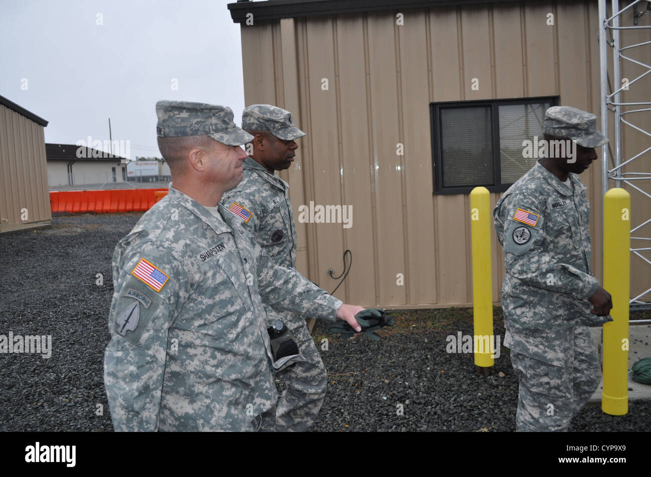 The 82nd sustainment brigade commander col chris sharpsten hi-res stock ...
