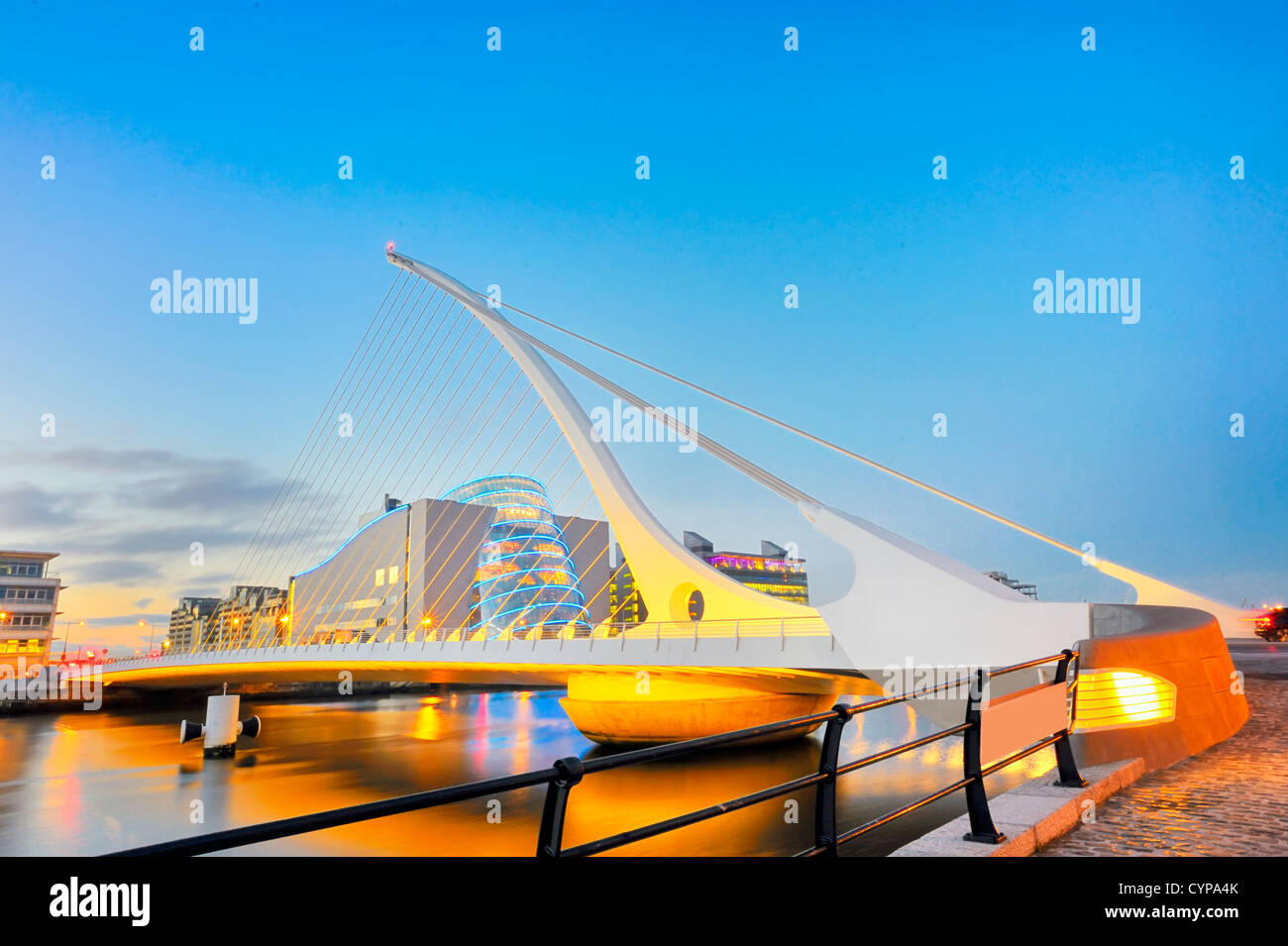 The Samuel Beckett Bridge Stock Photo - Alamy