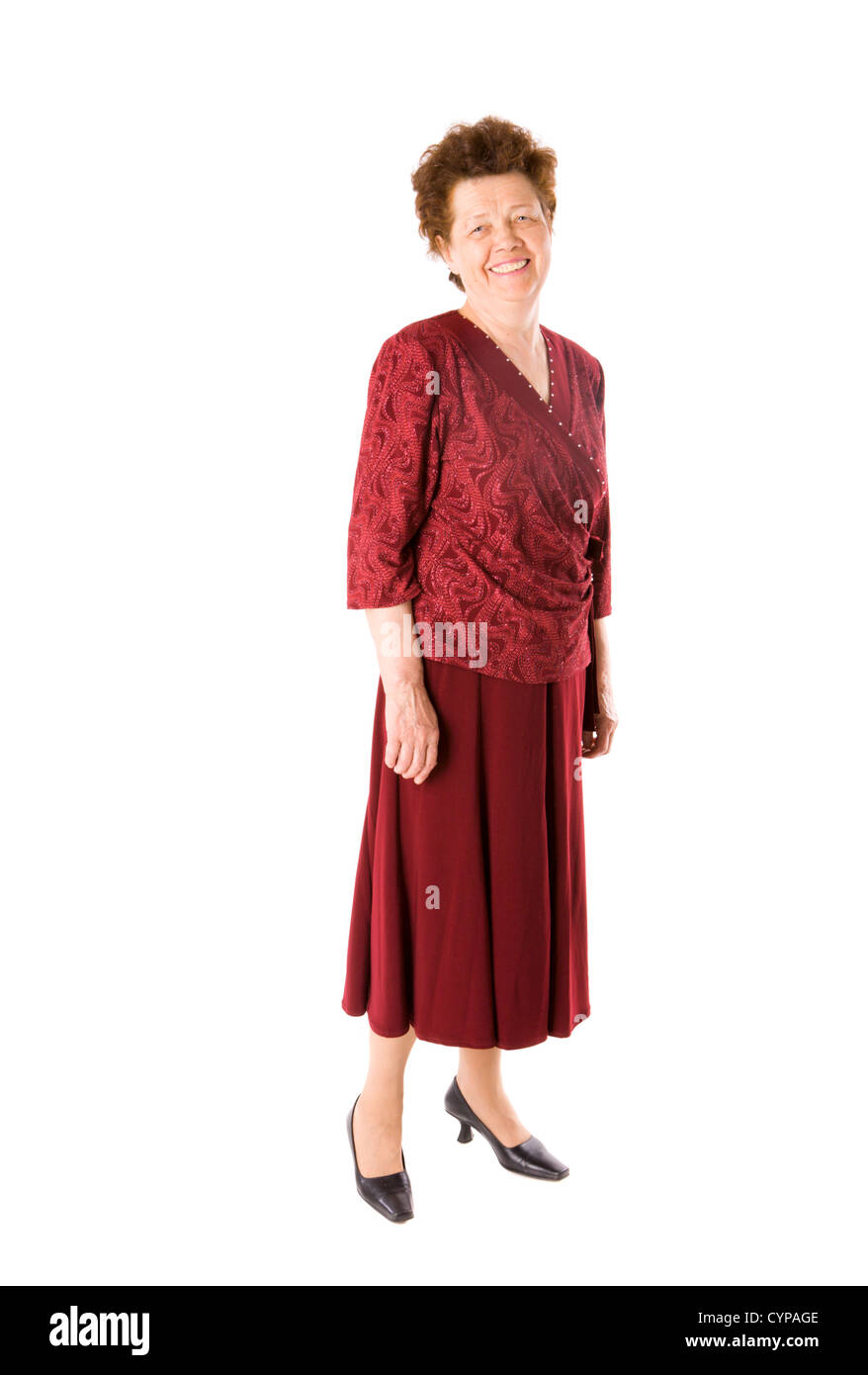 Very old lady full body hi-res stock photography and images - Alamy