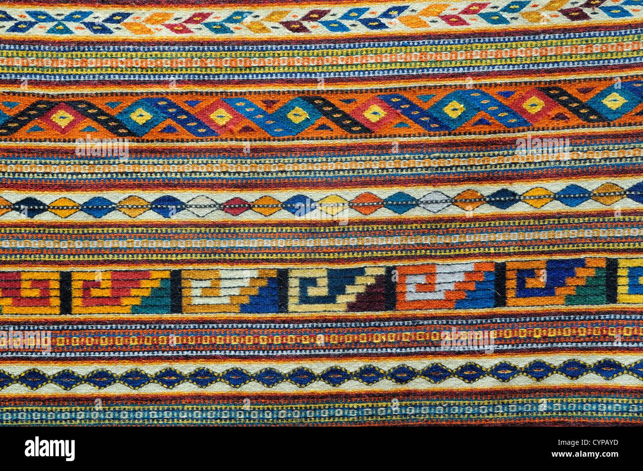 Detail of weaving by tomas and arnulfo mendoza hi-res stock photography ...