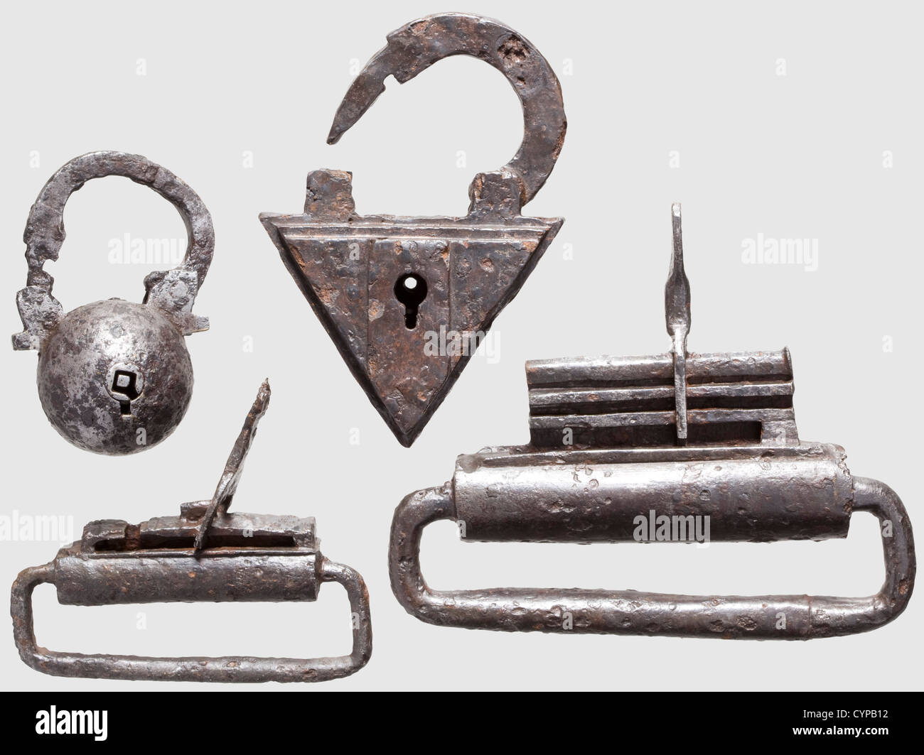 A Caucasian miquelet-lock pistol,circa 1860. Slender two-stage Damascus ...