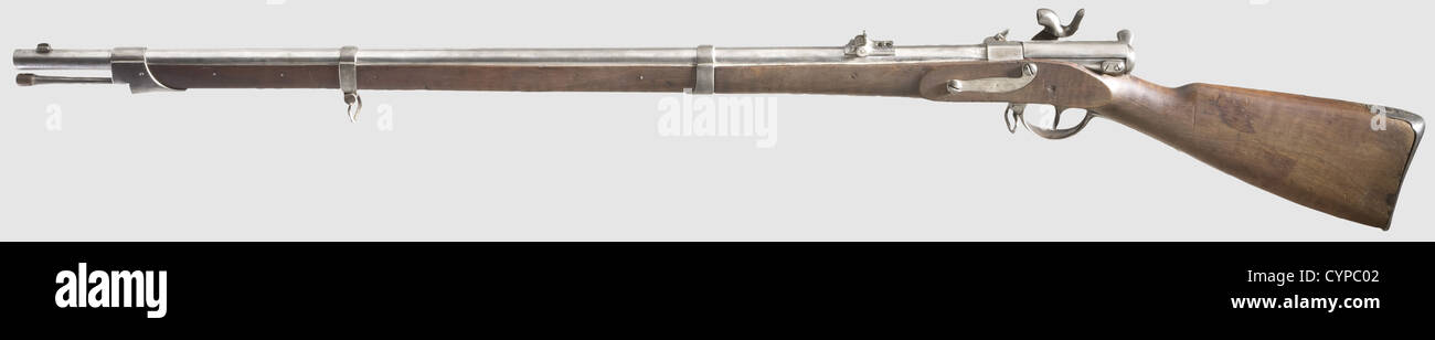 A model 1858/67 model I rifle for infantrymen,system Braunmühl-Lindner ...