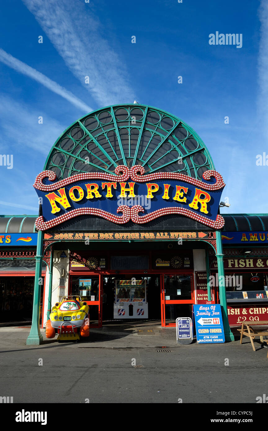 Blackpool england north pier hi-res stock photography and images - Alamy