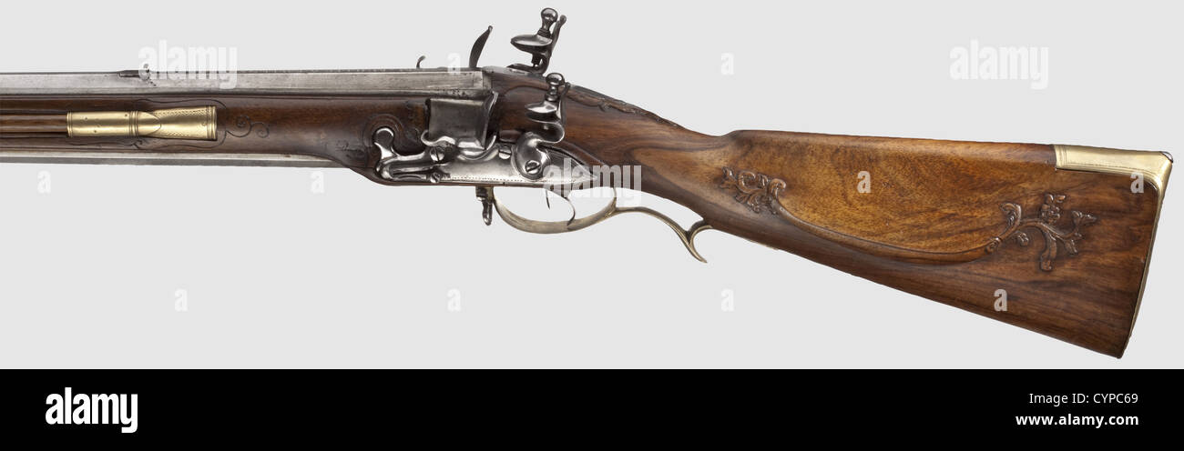A flintlock combination rifle/shotgun ,I.M. Müller,Ballenstedt/Saxony ...
