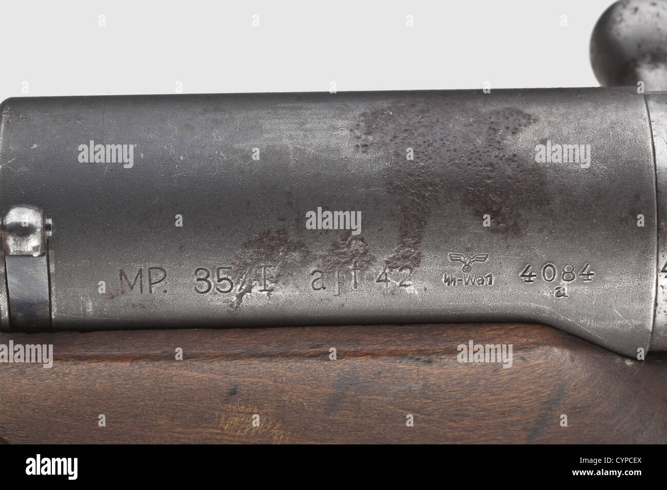 Submachine gun Bergmann Mod.35/I,Waffen-SS,wallhanger,cal.9 mm ...