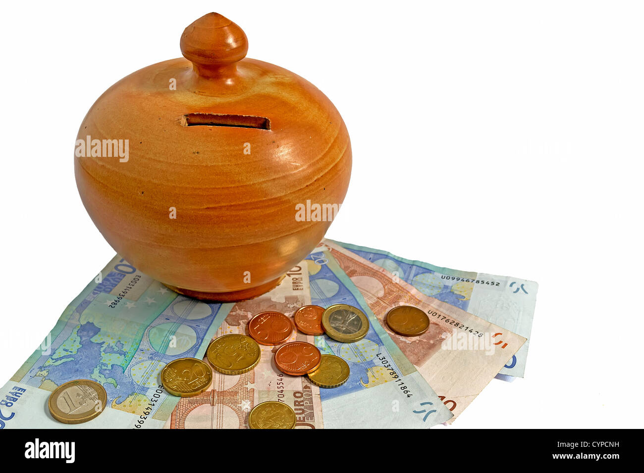 money box with euros Stock Photo - Alamy