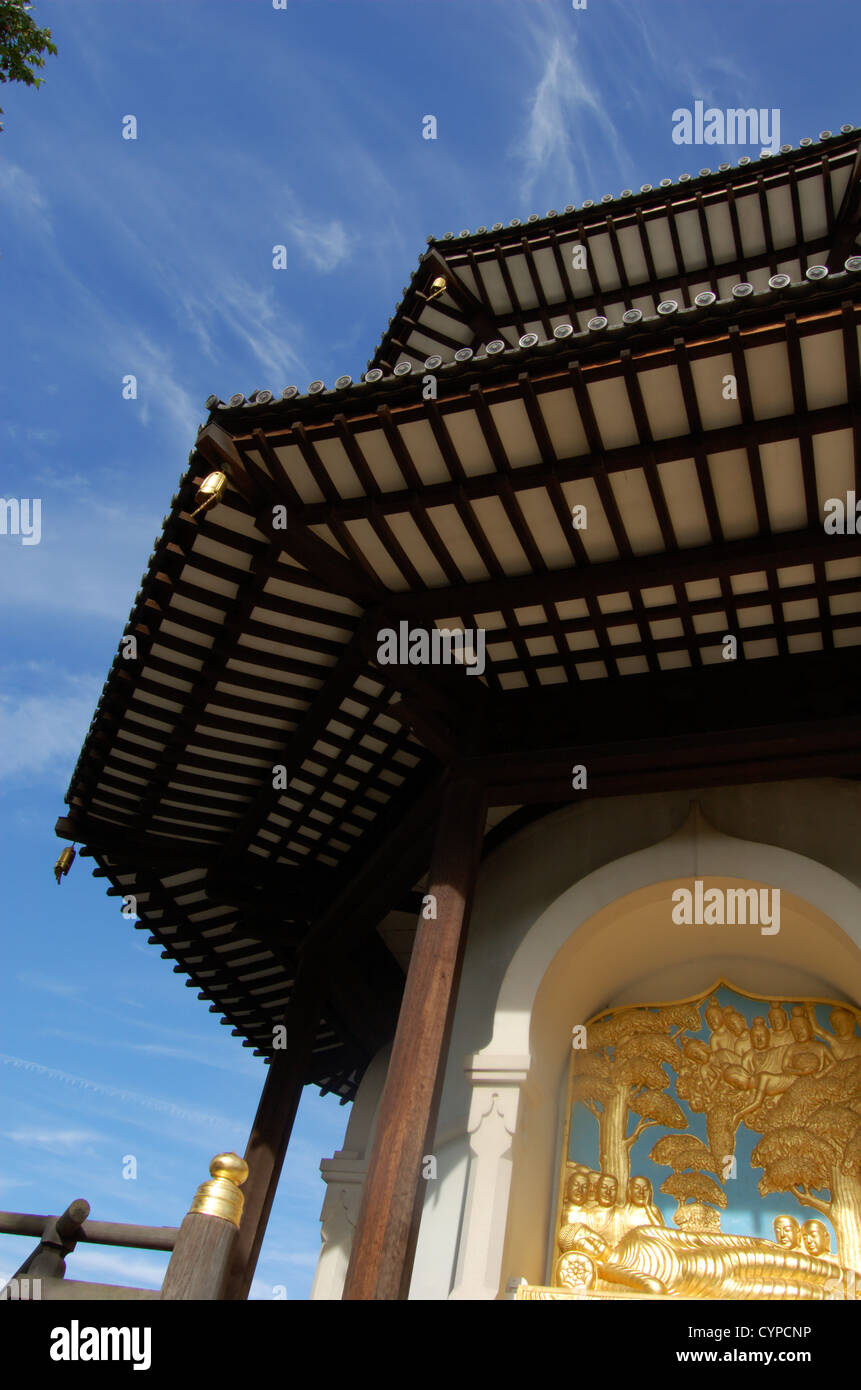 The Peace Pagoda in Battersea Park in London, England Stock Photo - Alamy