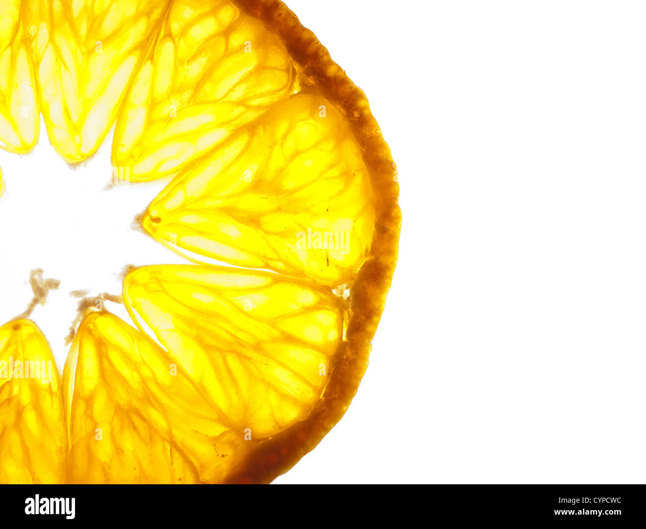 Sliced tangerine hi-res stock photography and images - Alamy