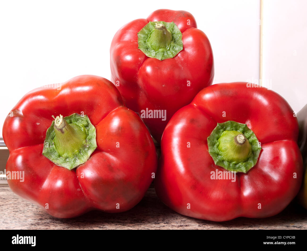 Group of red peppers hi-res stock photography and images - Alamy