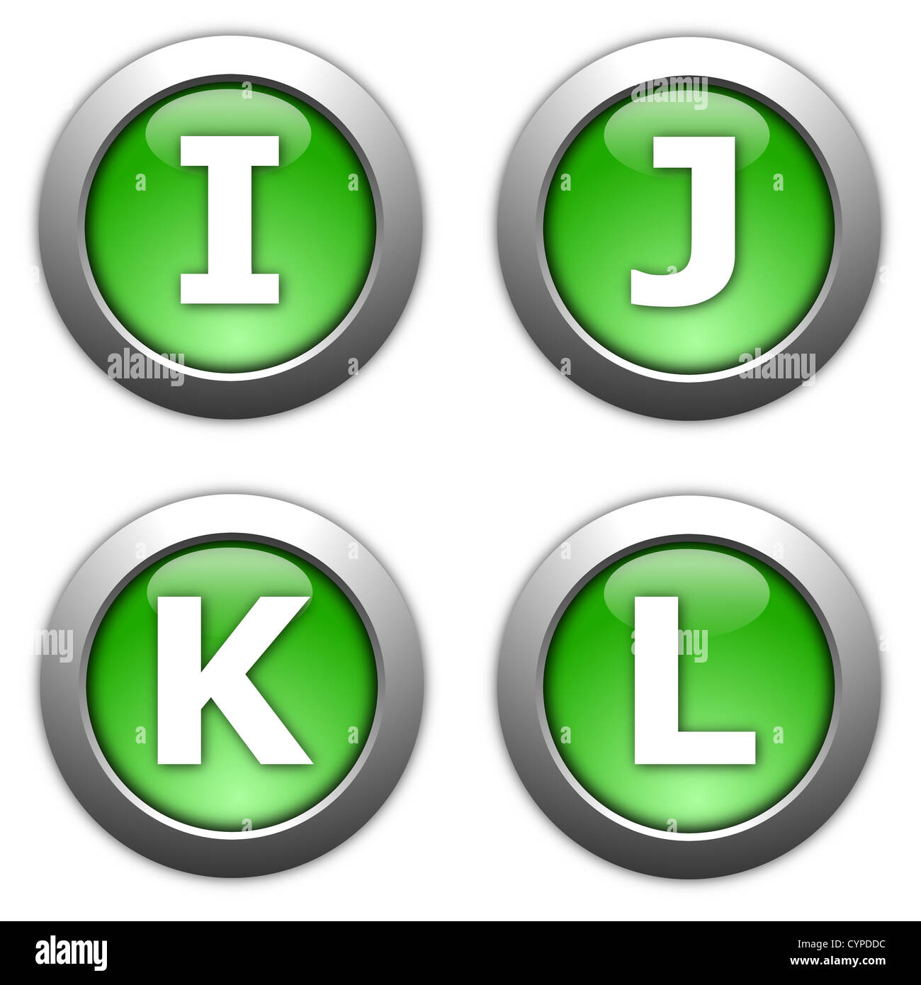 collection of web button alphabet and numbers Stock Photo - Alamy