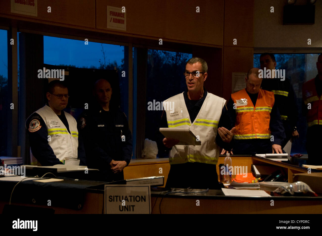 Ed Primeau, safety officer with the Coast Guard Atlantic Strike Team ...