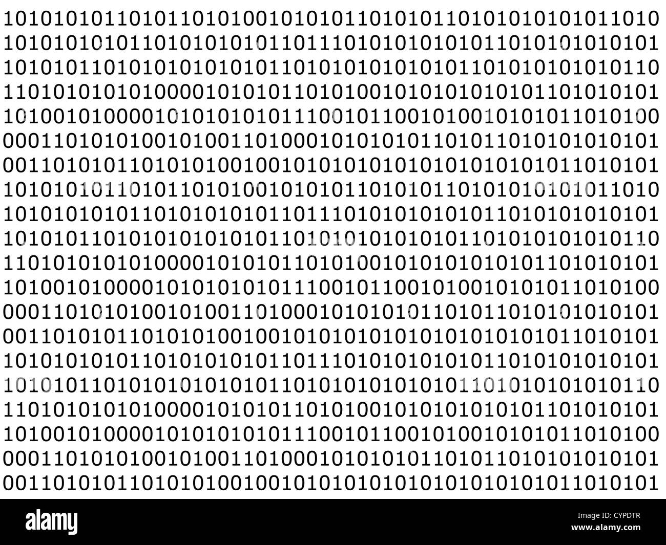 binary computer data background with 1 and 0 Stock Photo - Alamy