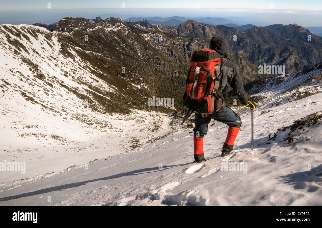 Man walk axe hi-res stock photography and images - Alamy