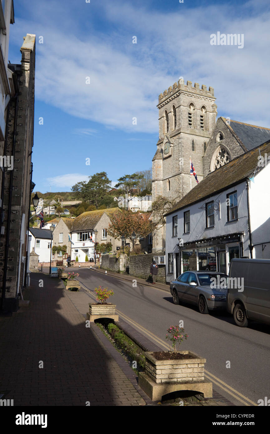 beer seaside village east devon england uk Stock Photo - Alamy