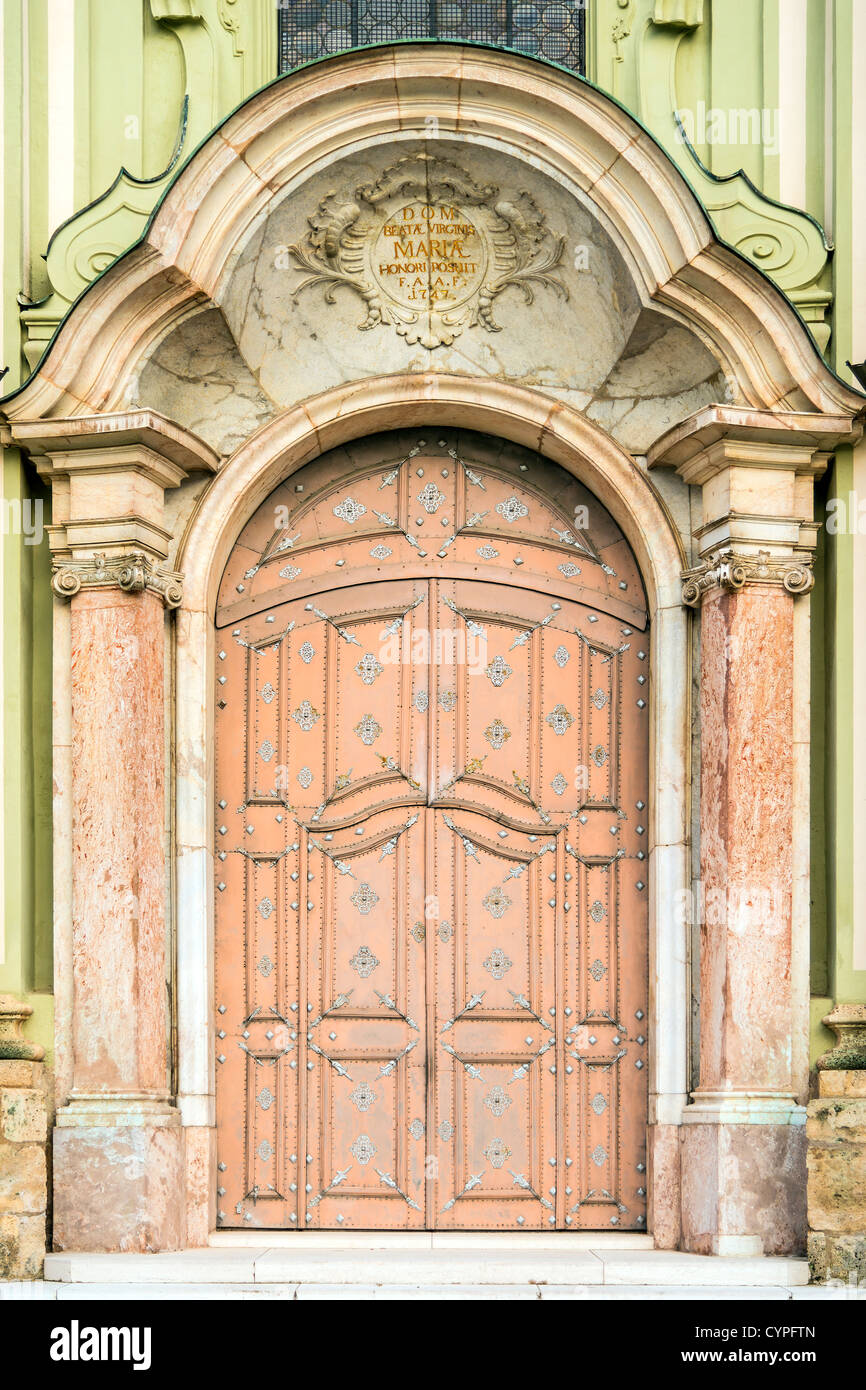 Back church gate hi-res stock photography and images - Alamy
