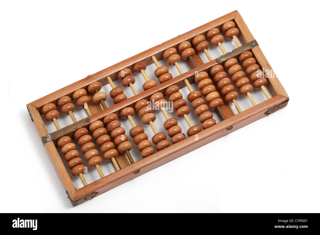 A close up of vintage abacus Stock Photo - Alamy
