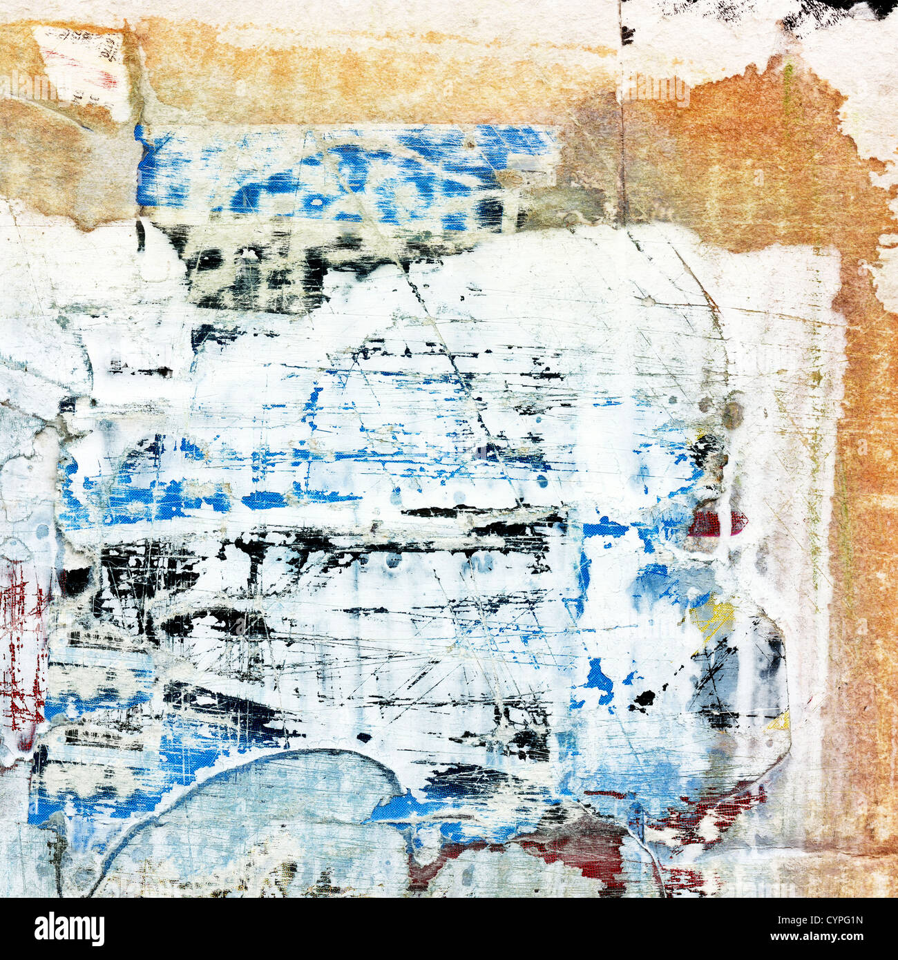 Painted grunge background. Used collage technique. Made myself Stock ...