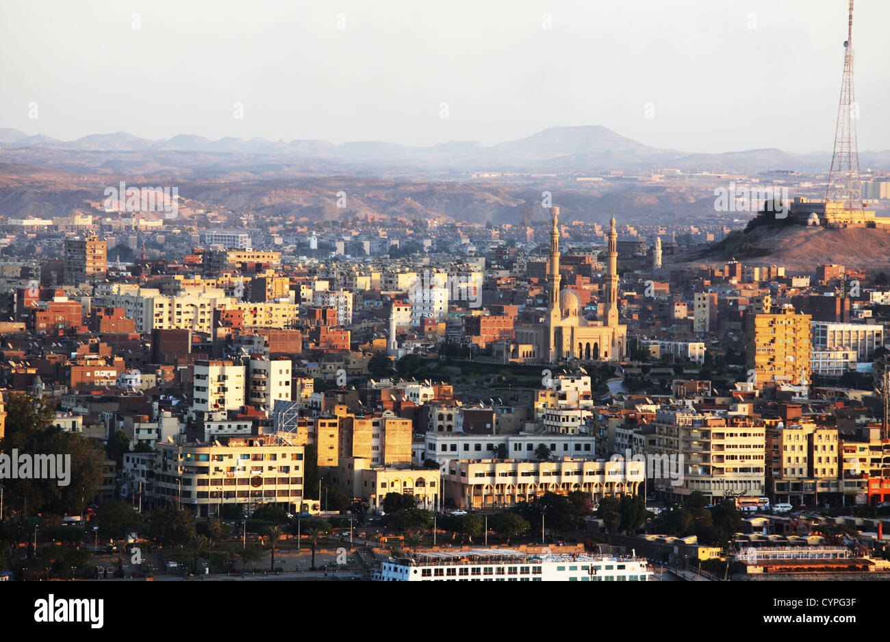 Aswan city in Egypt Stock Photo - Alamy
