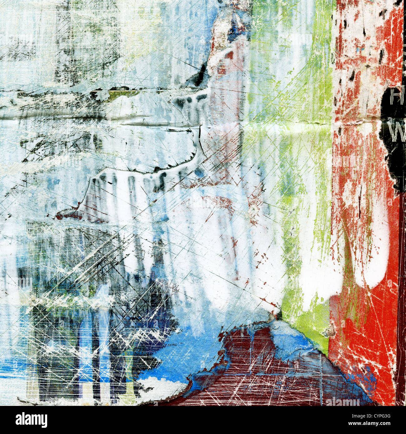 Painted grunge background. Used collage technique. Made myself Stock ...