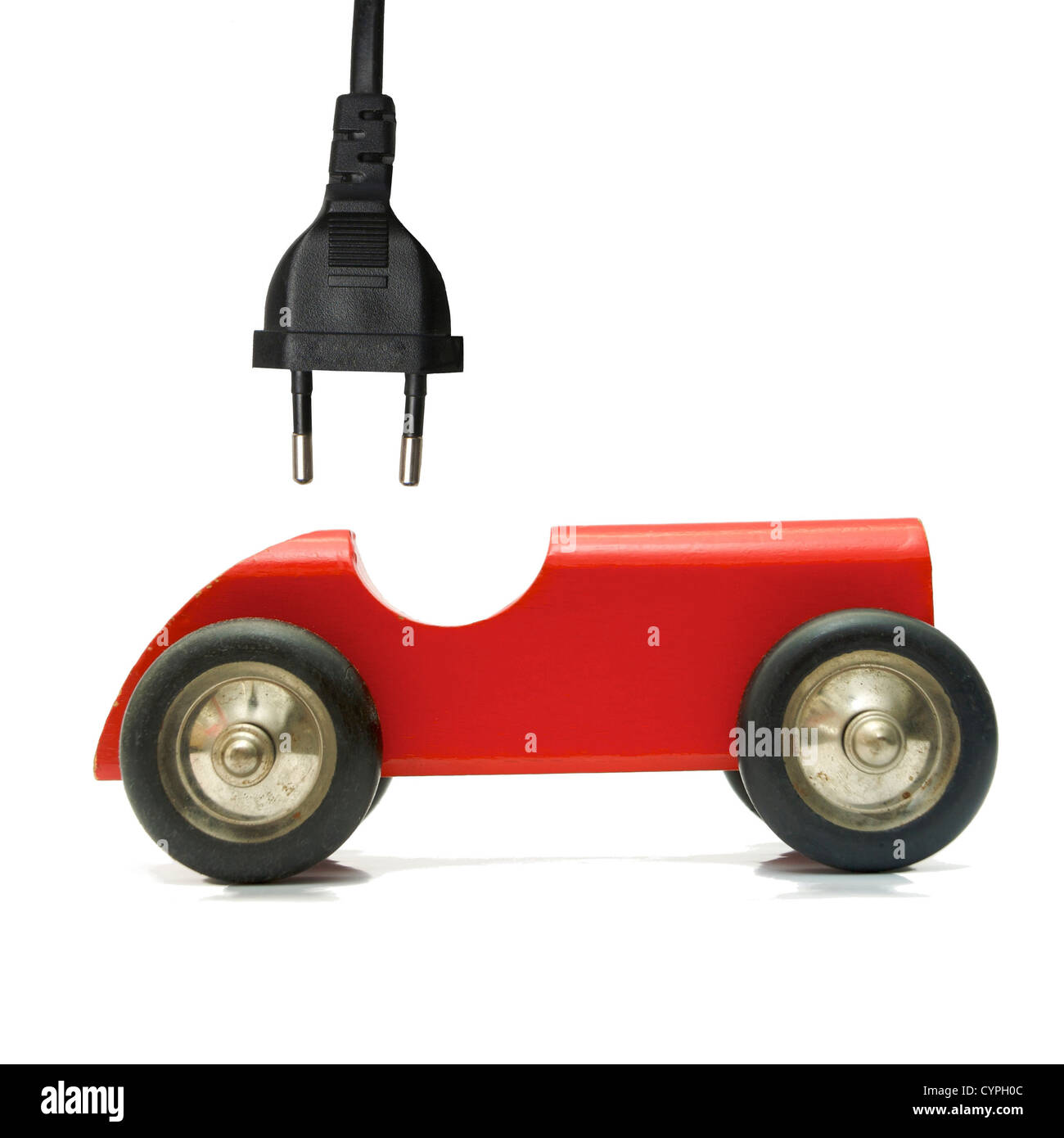 Old electric car Cut Out Stock Images & Pictures - Alamy