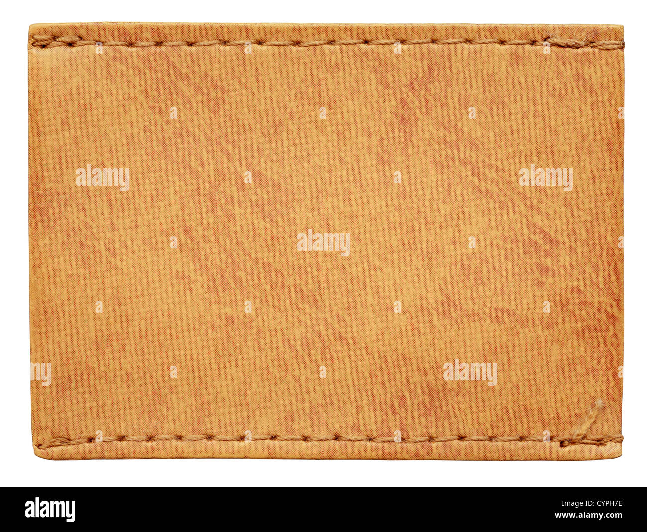 Blank jeans label isolated on white background Stock Photo - Alamy