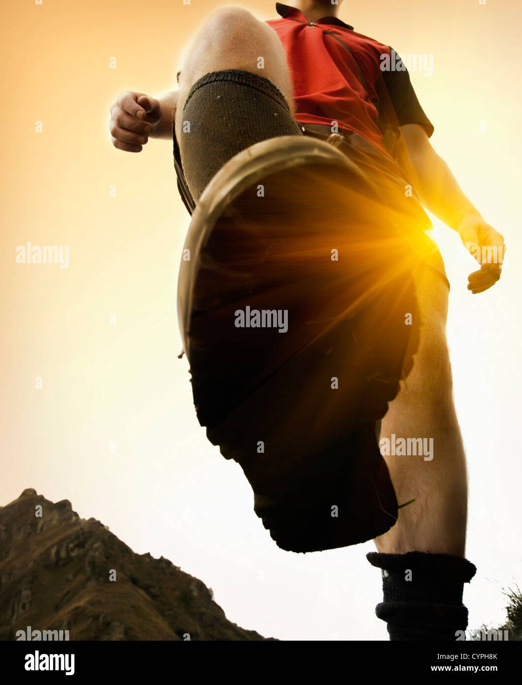 Human hiking hi-res stock photography and images - Alamy