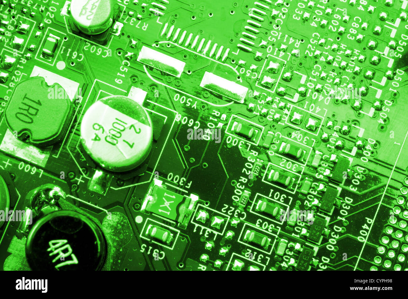 computer board and processor hardware electronic background Stock Photo ...