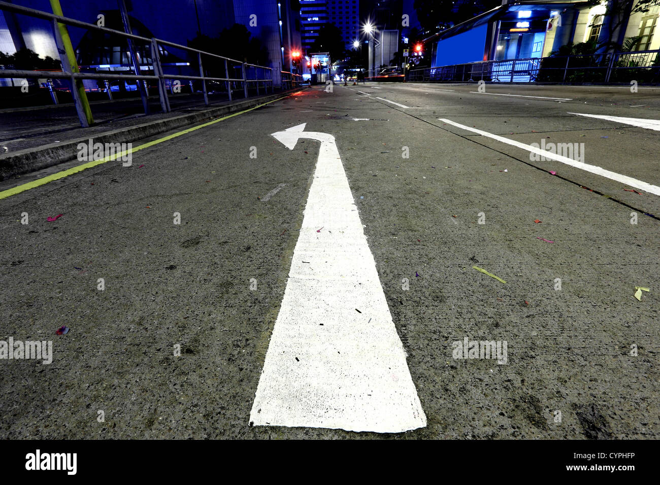 Turn direction hi-res stock photography and images - Alamy