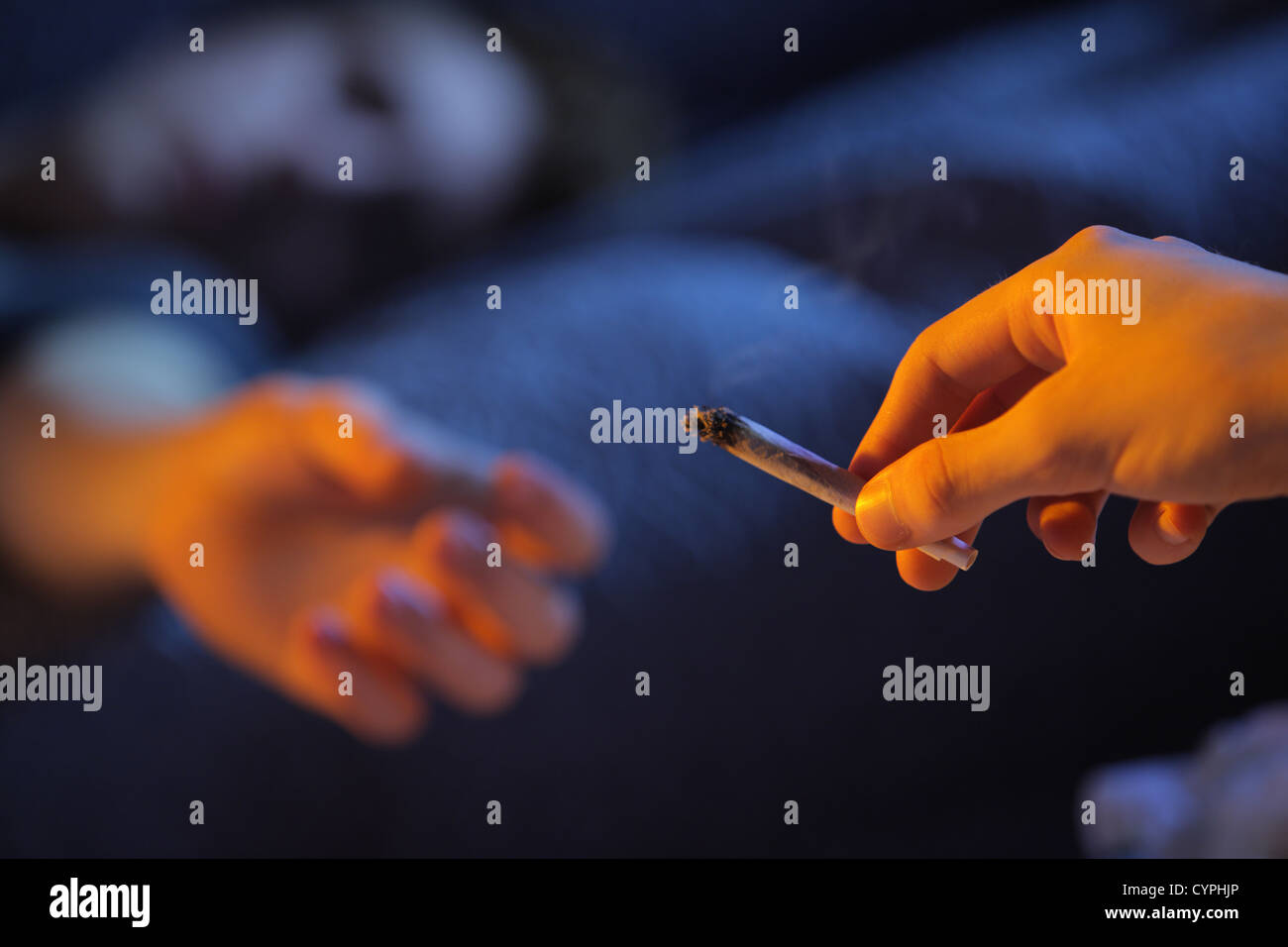 Smoking A Joint Stock Photos & Smoking A Joint Stock Images - Alamy