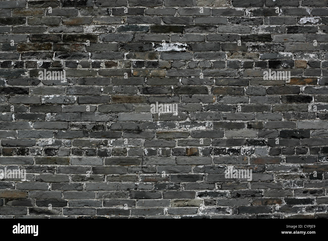 old chinese blue bricks wall Stock Photo - Alamy