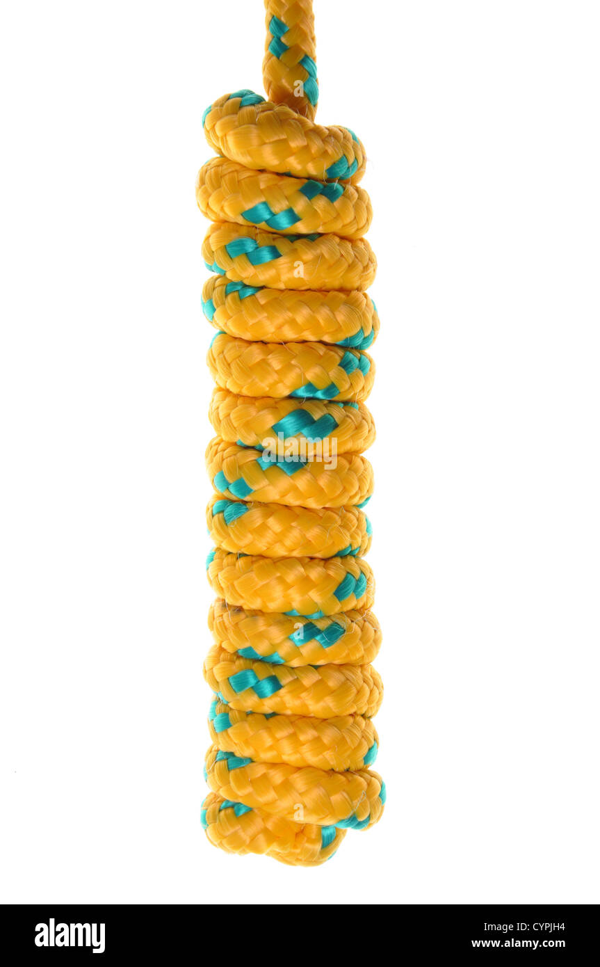 Heaving line bend basic sailing knot Stock Photo - Alamy