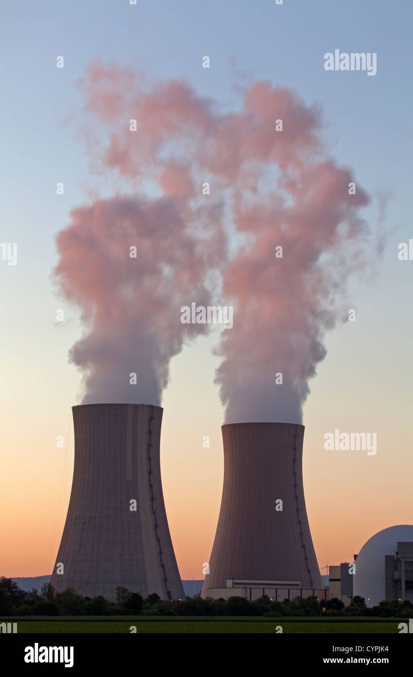 Nuclear power reactor, Germany Stock Photo - Alamy