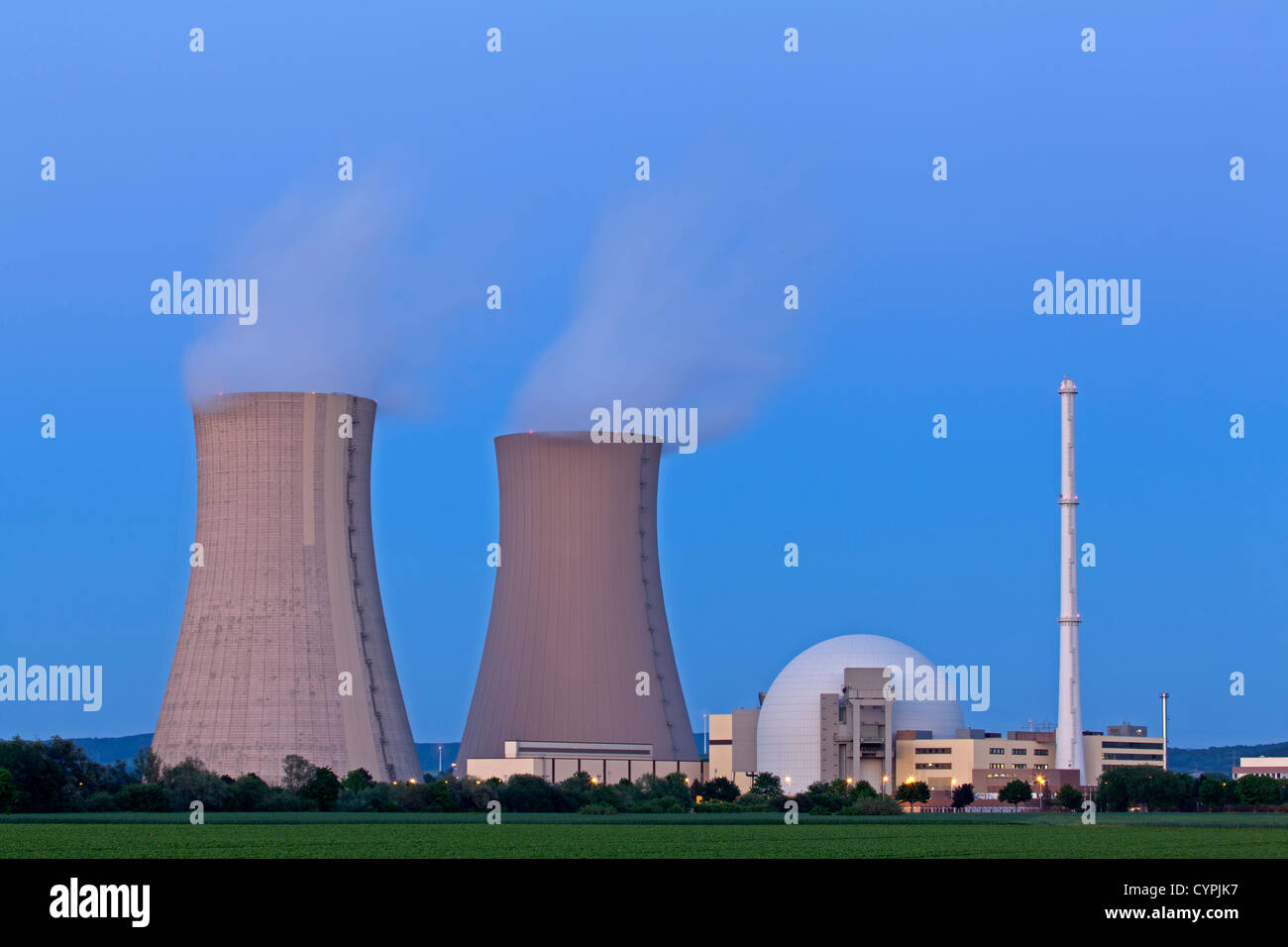 Nuclear power reactor, Germany Stock Photo - Alamy