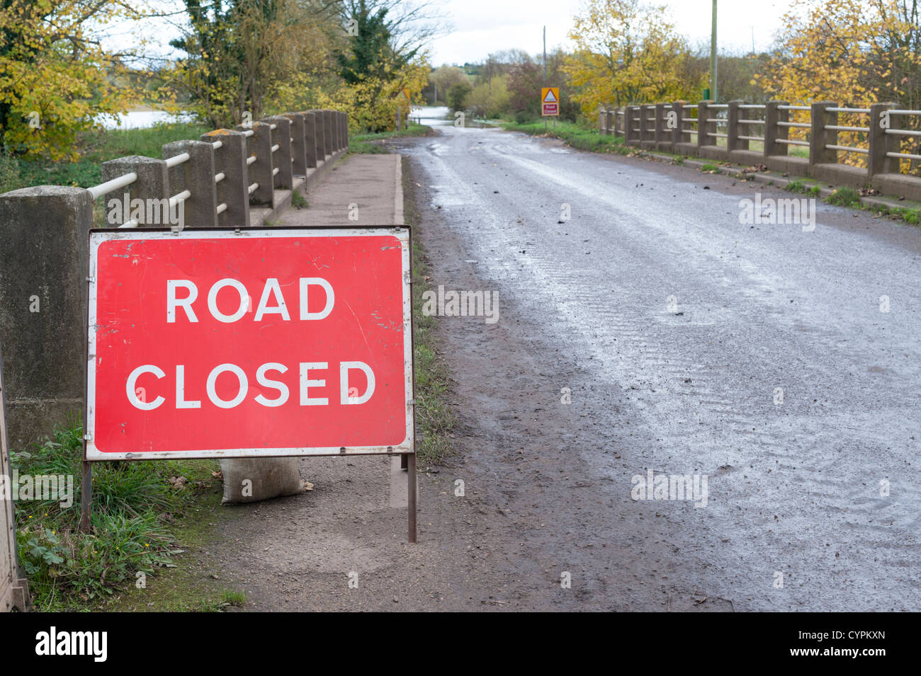 Sutton gault flooded sign hi-res stock photography and images - Alamy