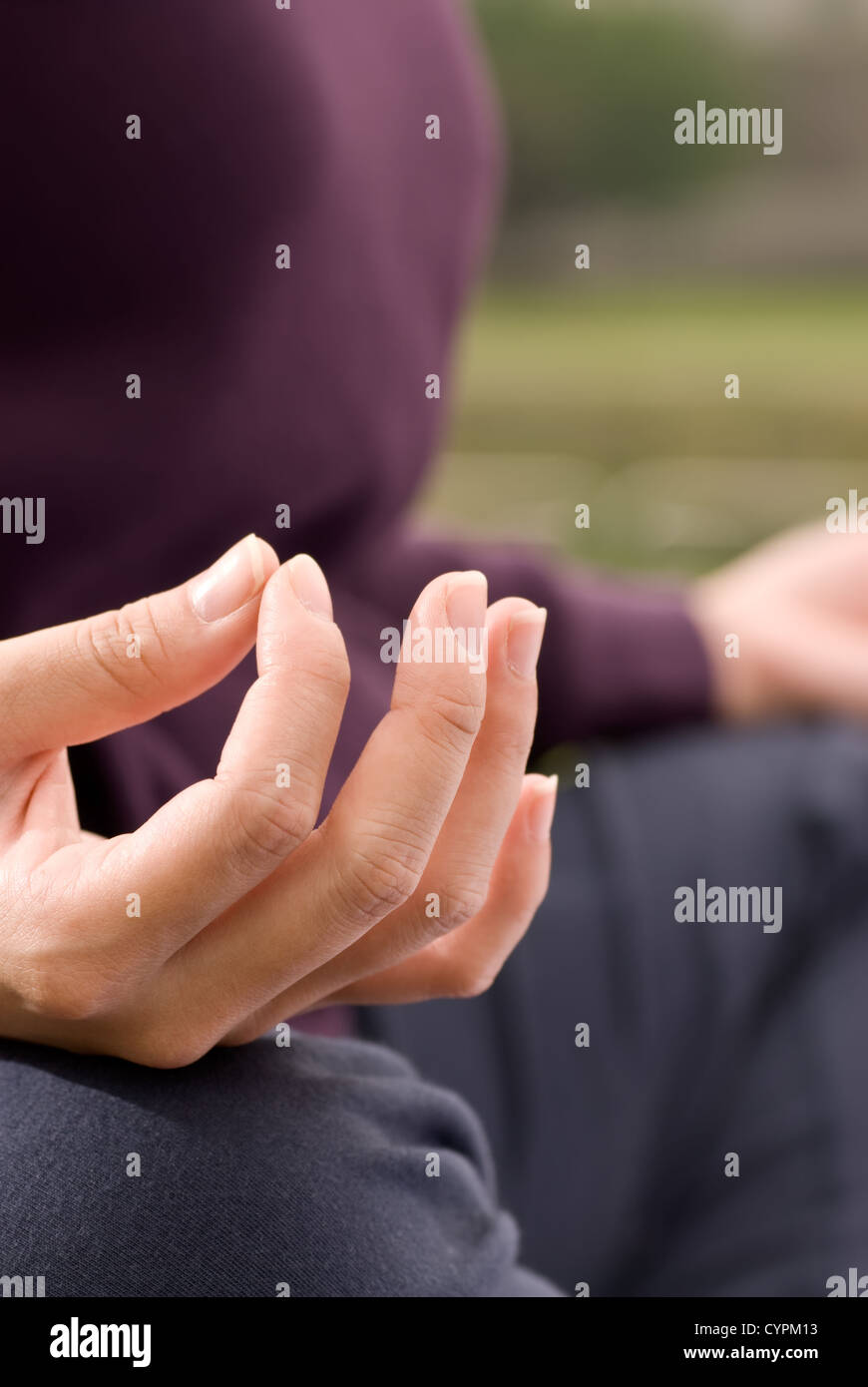 Woman finger pose symbol hi-res stock photography and images - Alamy